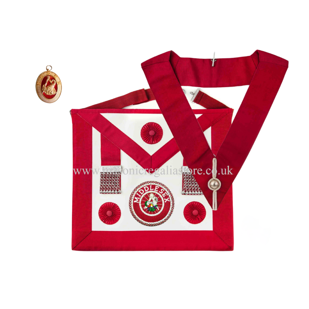 Craft Provincial Steward Apron With Levels - Regalia Store UK