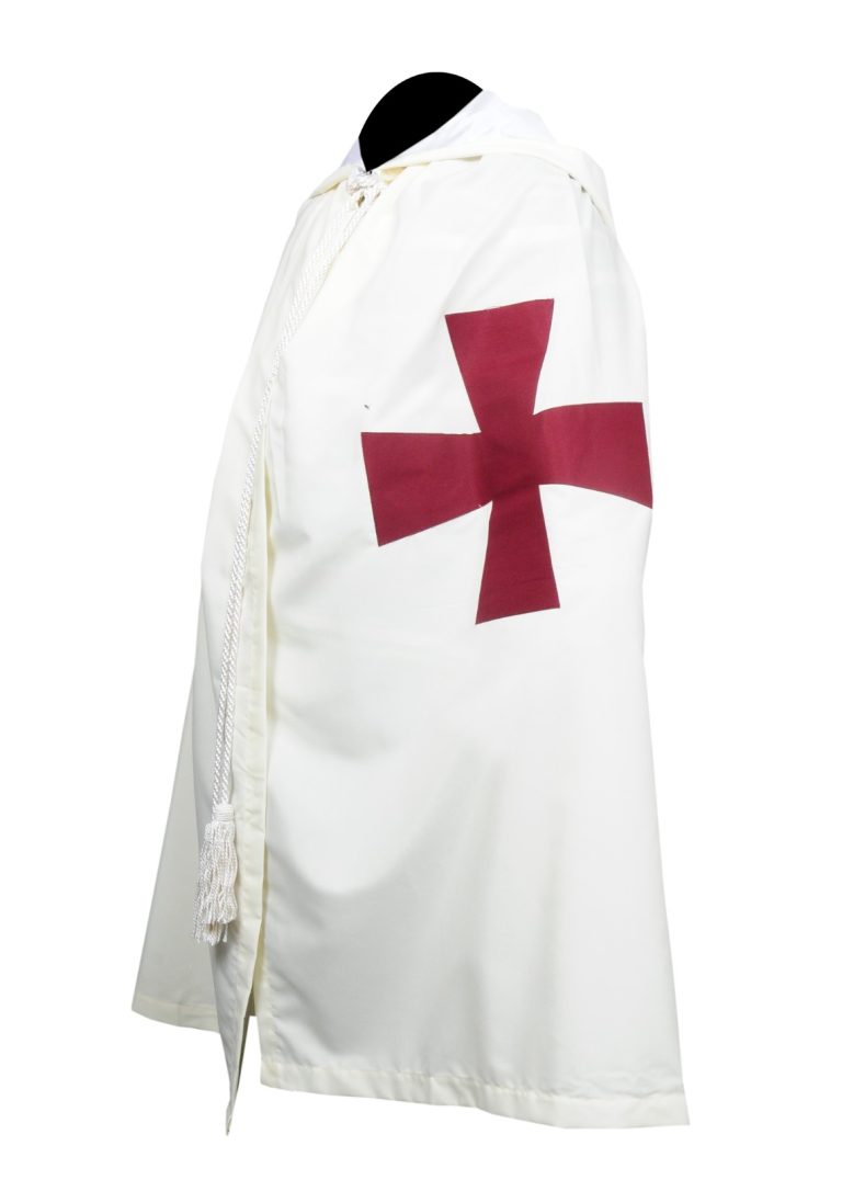 Knights Templar Black Leather Gauntlets - Regalia Store UK