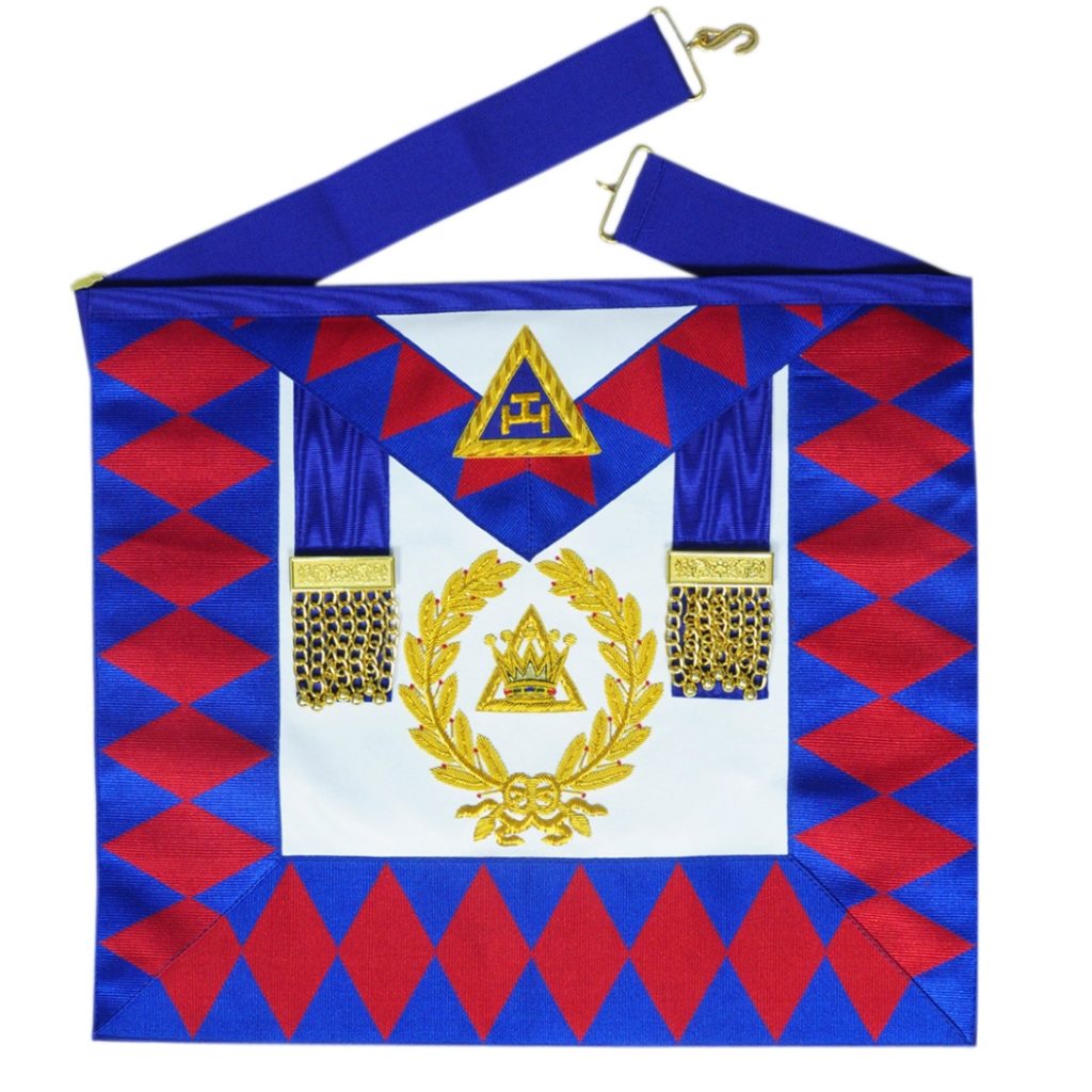 Royal & Select Masters Grand Council Leather Apron - Regalia Store UK