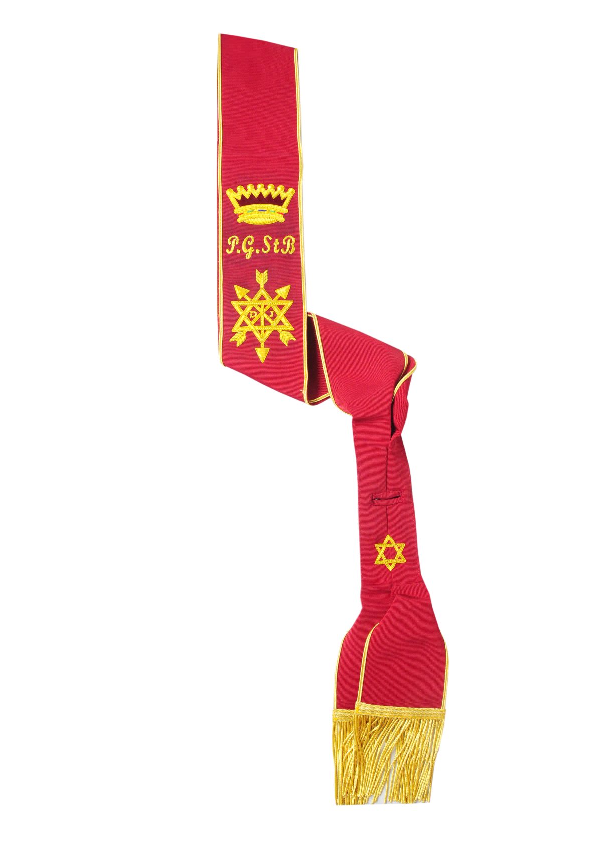 Order of Secret Monitor [OSM] Provincial Arch of Steel Sash - Regalia ...